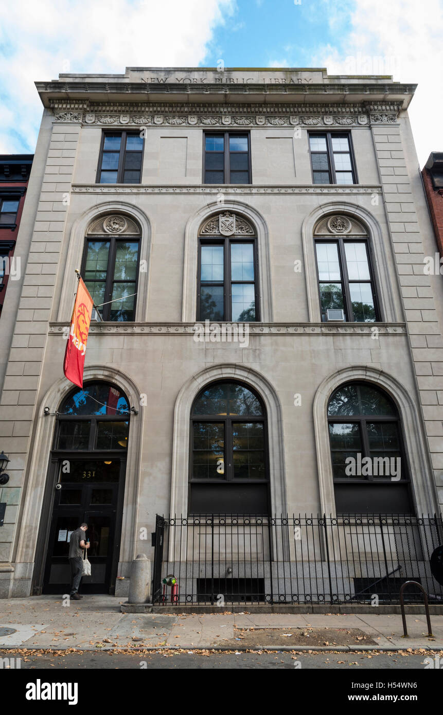 Tompkins square branch new york public library hi-res stock photography ...