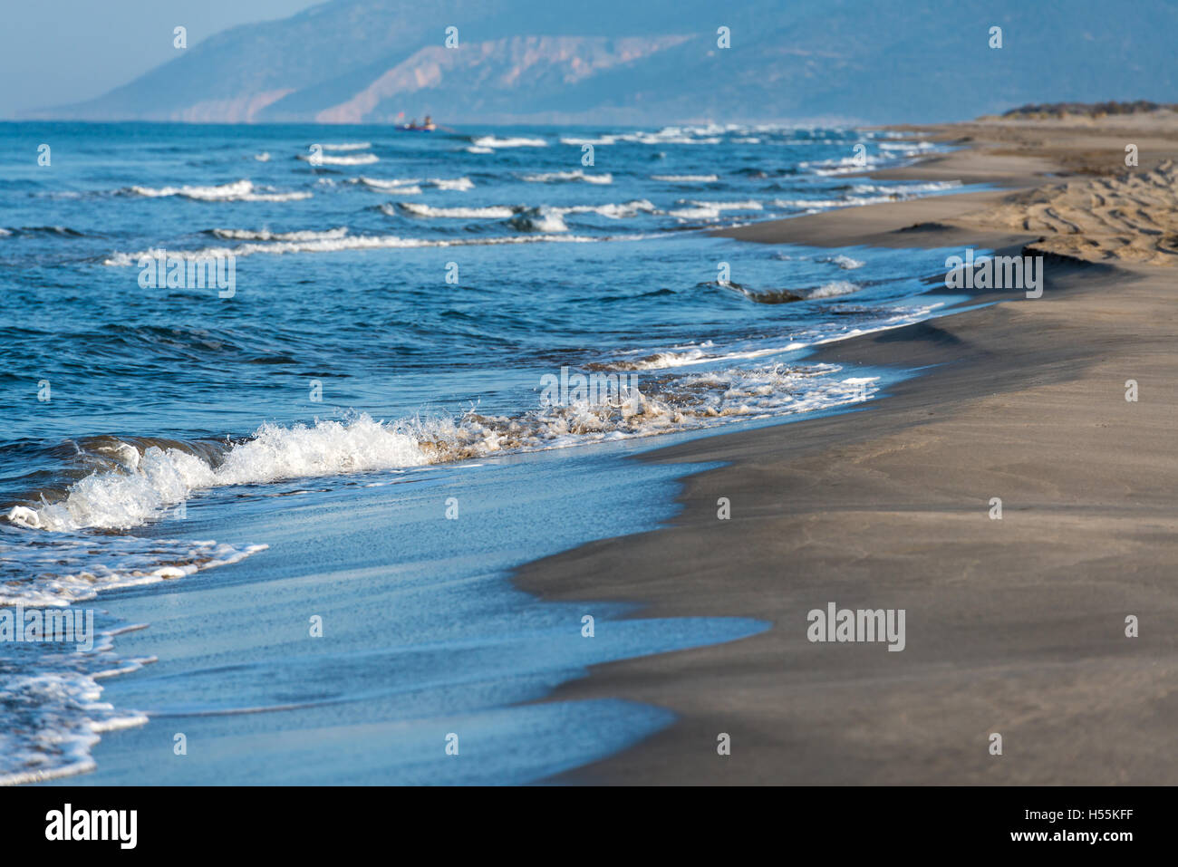 Beautiful beach on mediterranean sea hi-res stock photography and ...