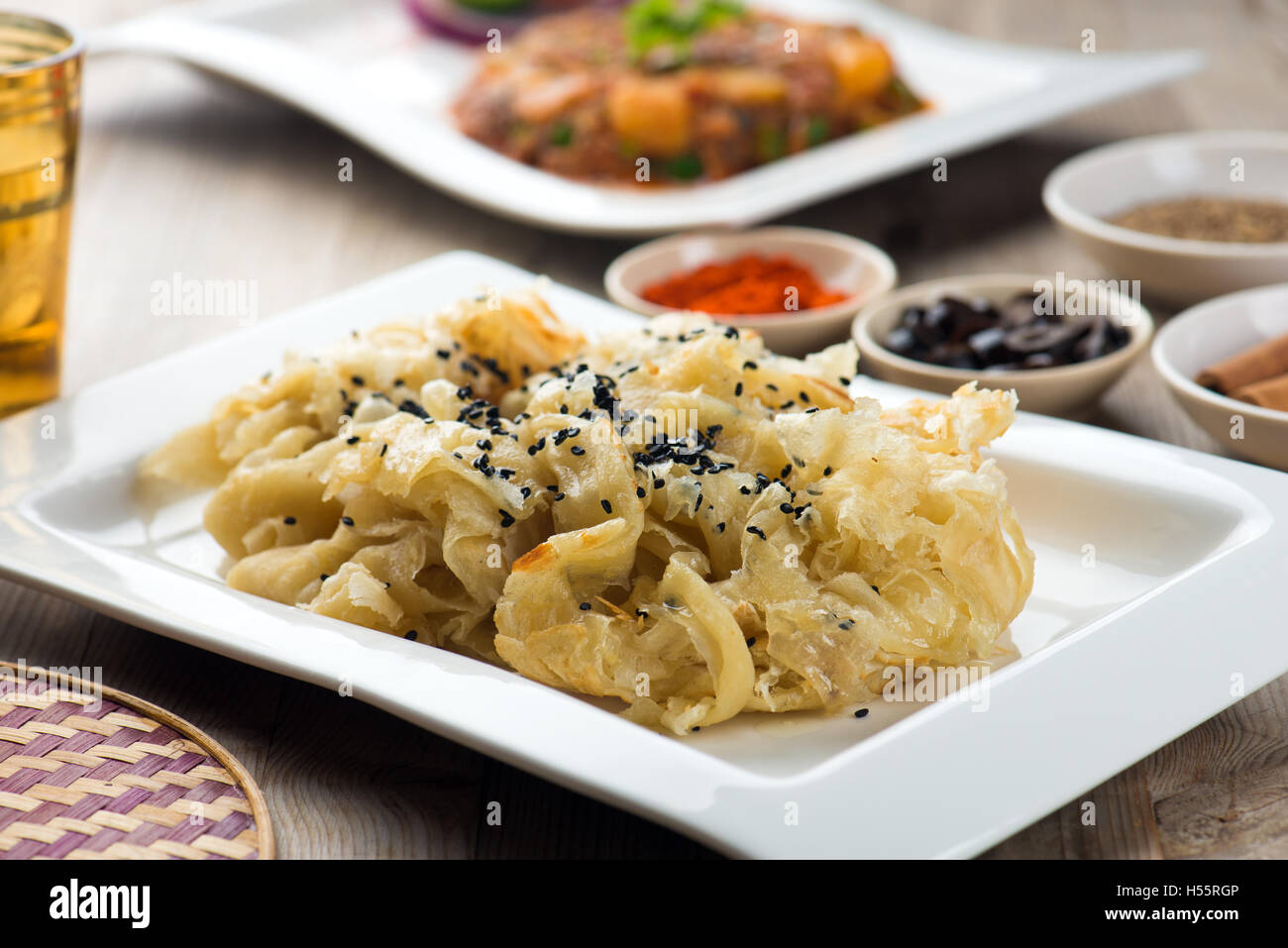 rateeb ,arabic bread Stock Photo - Alamy
