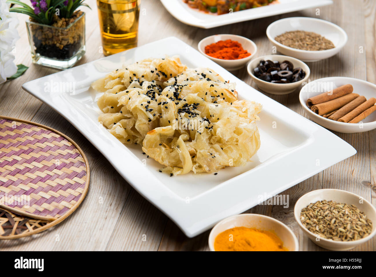 rateeb arabic bread Stock Photo - Alamy