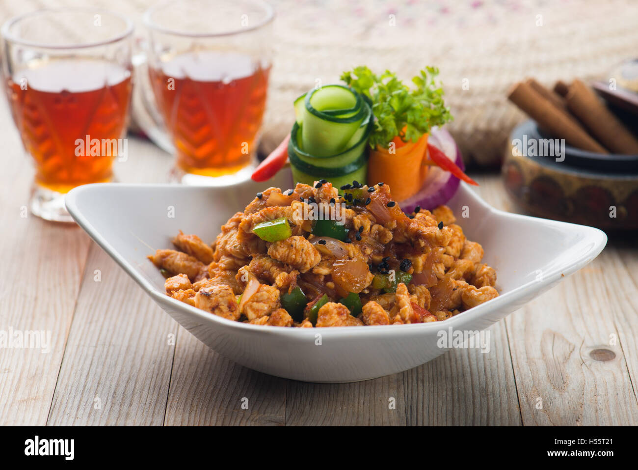 mugagal chicken, arabic food Stock Photo - Alamy
