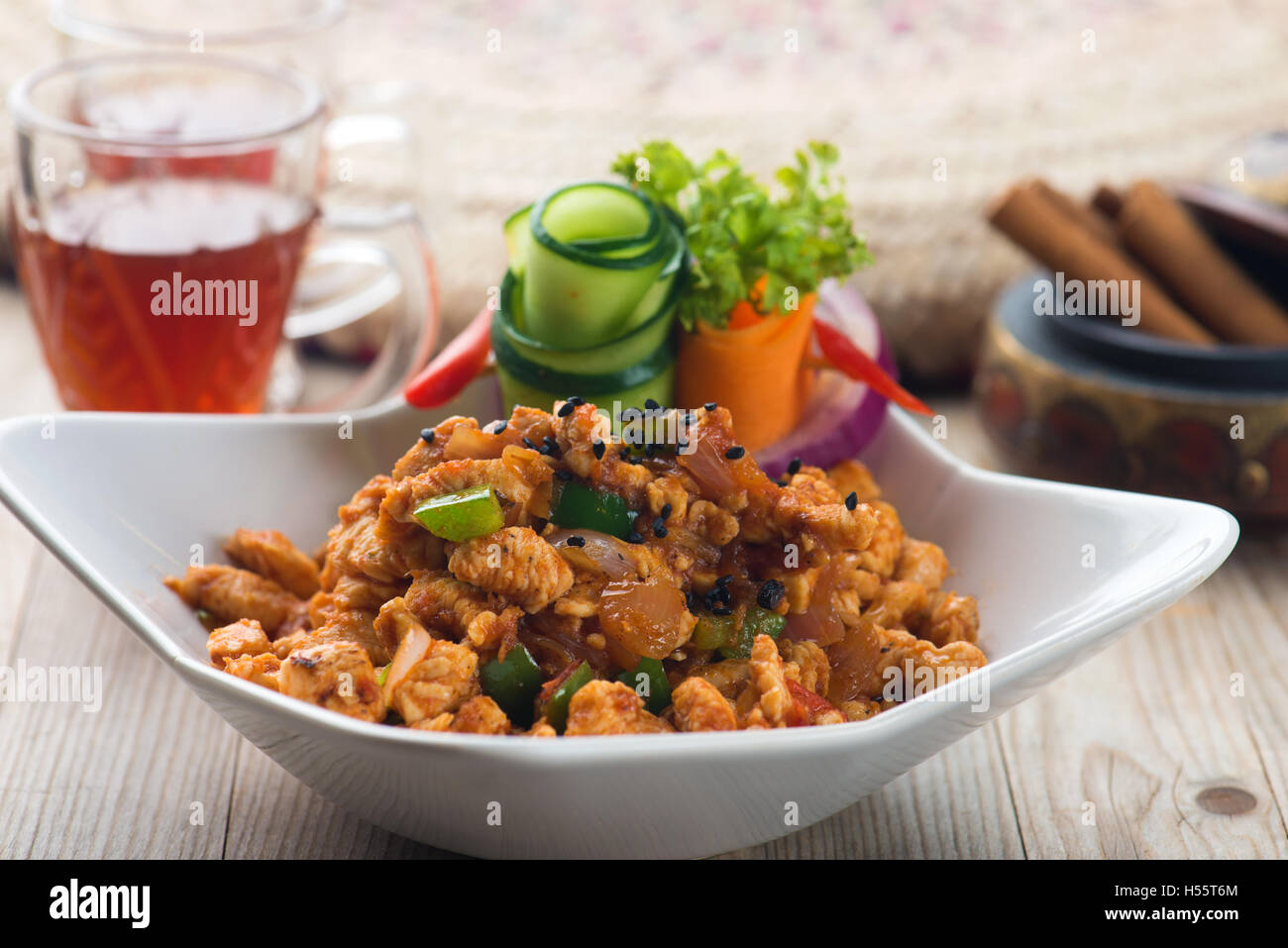 mugagal chicken, arabic food Stock Photo - Alamy
