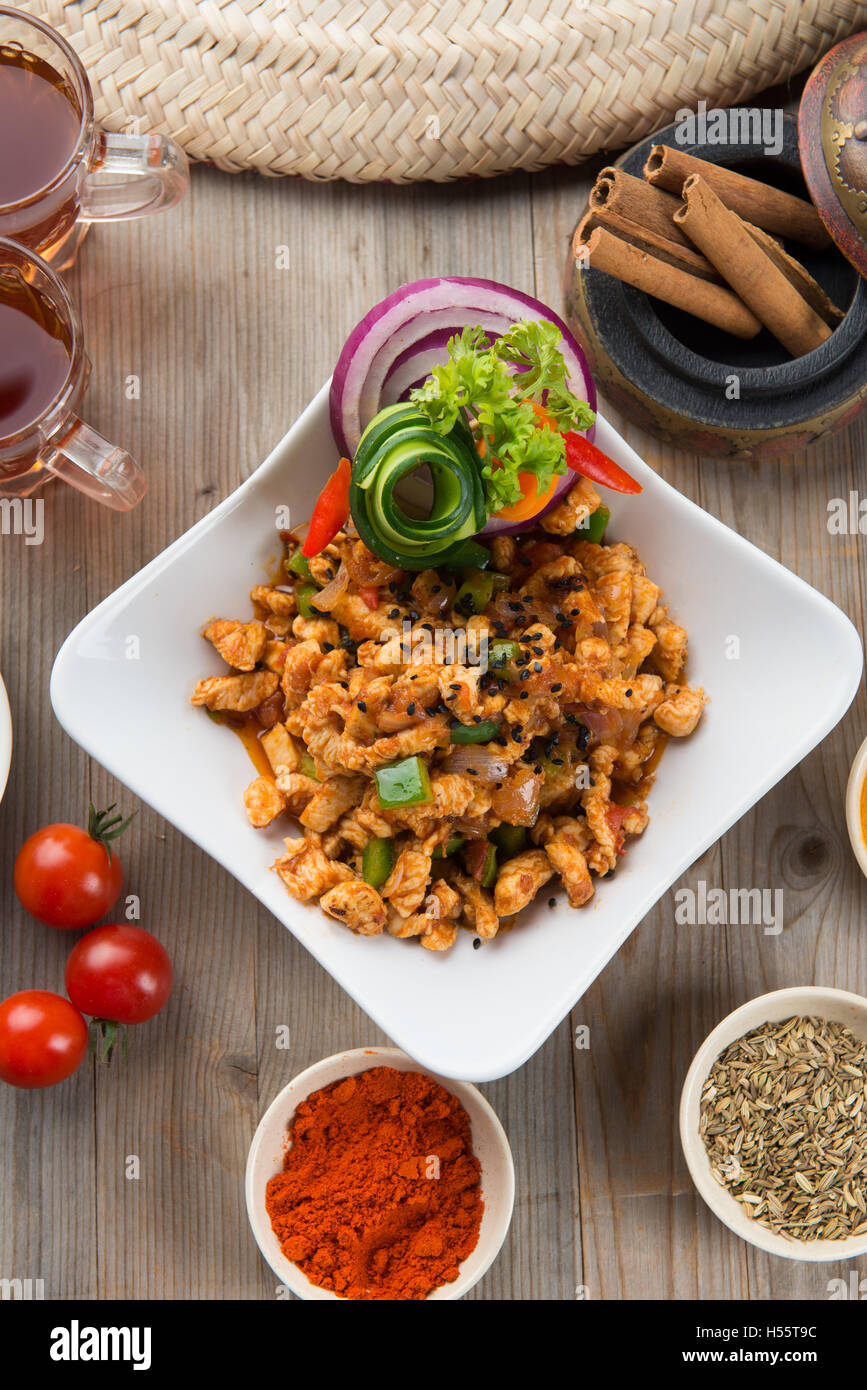 mugagal chicken, arabic food Stock Photo - Alamy