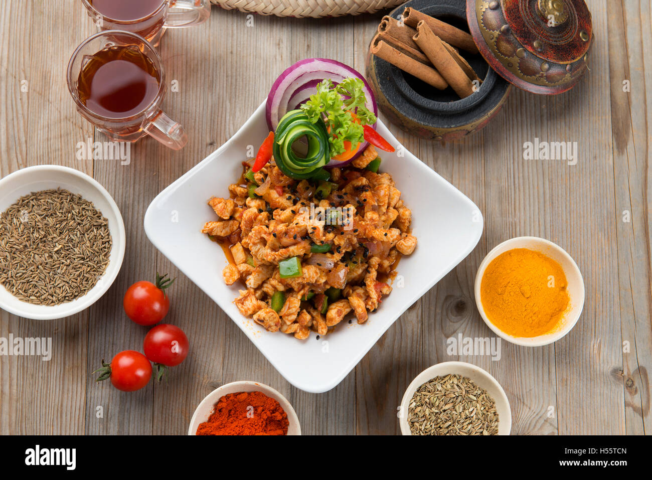 mugagal chicken, arabic food Stock Photo - Alamy