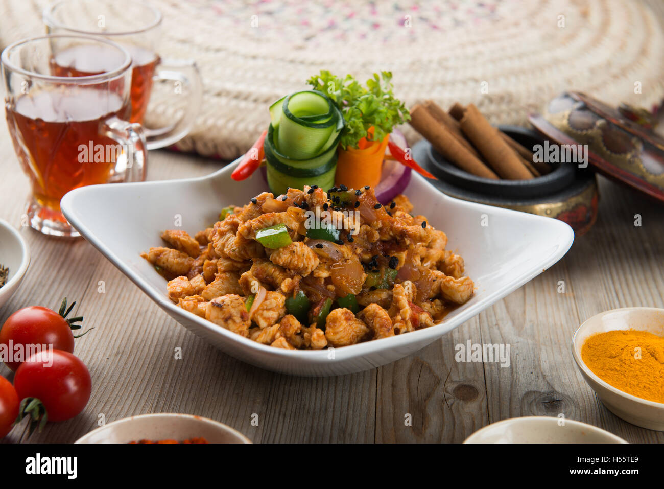 mugagal chicken, arabic food Stock Photo - Alamy