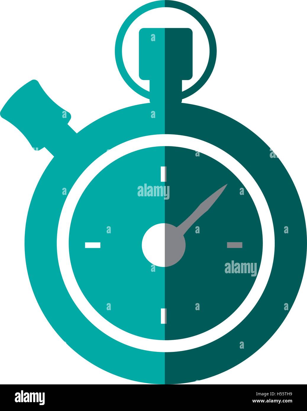 chronometer counter isolated icon Stock Vector Image & Art - Alamy