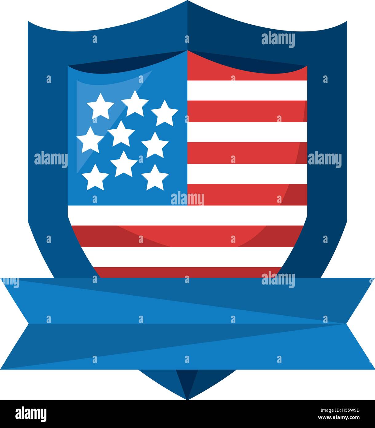 united states of america shield Stock Vector Image & Art - Alamy