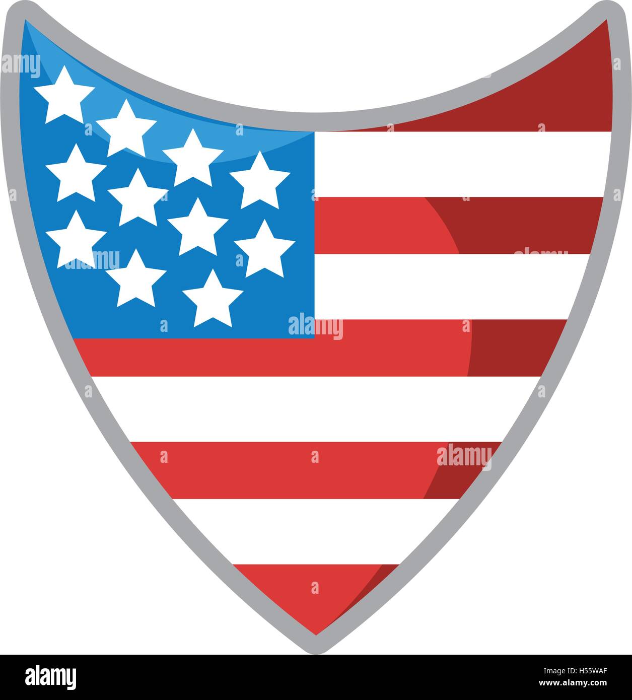 united states of america shield Stock Vector Image & Art - Alamy