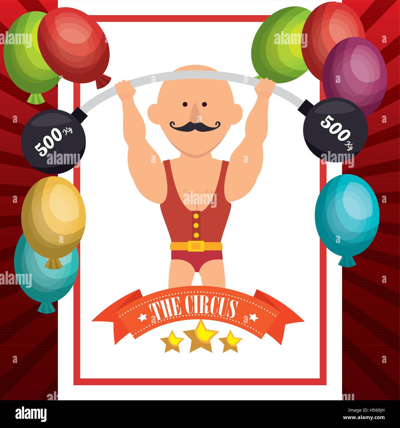 circus entertainment amazing show Stock Vector Image & Art - Alamy