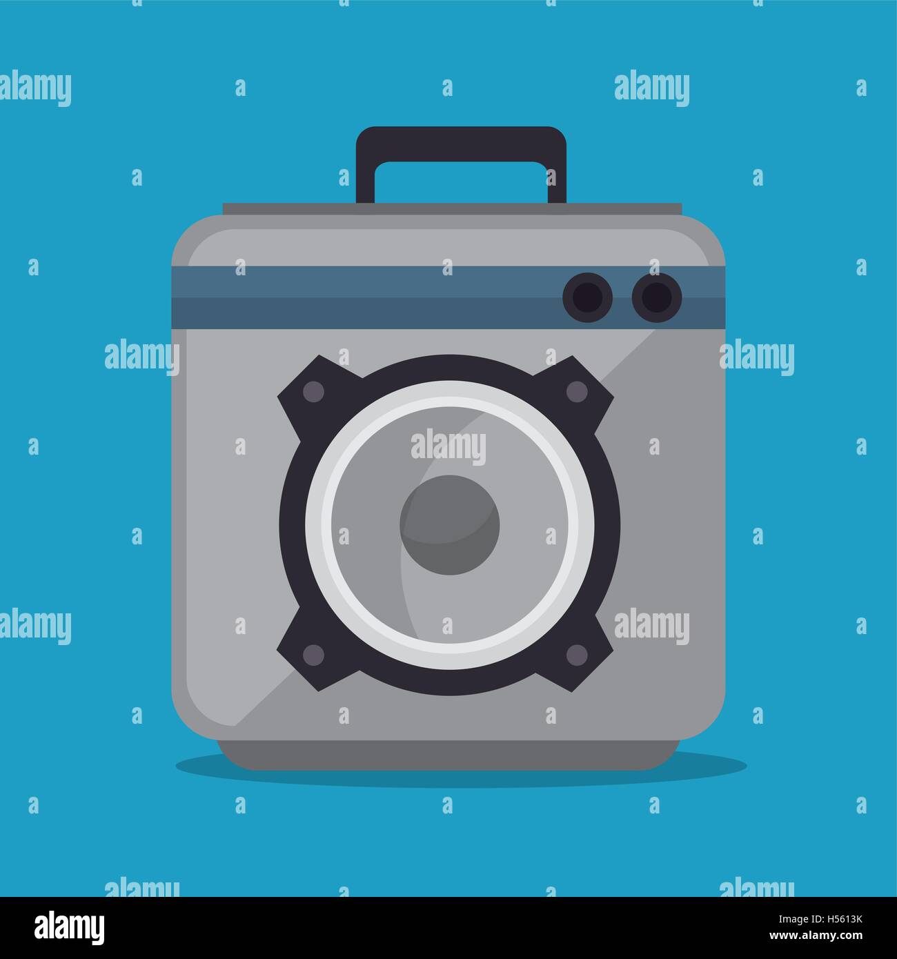 audio speaker power music icon Stock Vector Image & Art - Alamy