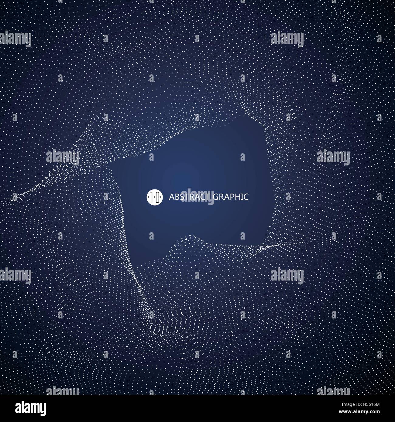 Dot pattern composed of mesh,Technological sense of abstract graphics ...