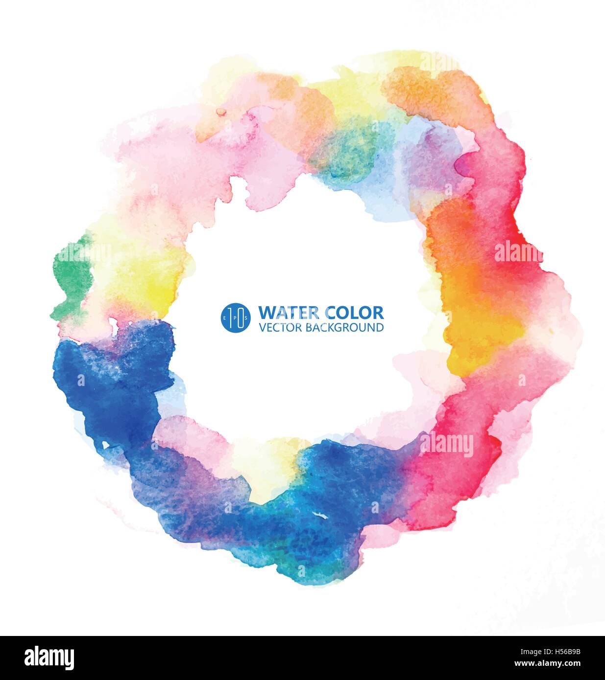 Vector watercolor painting background Stock Vector Image & Art - Alamy