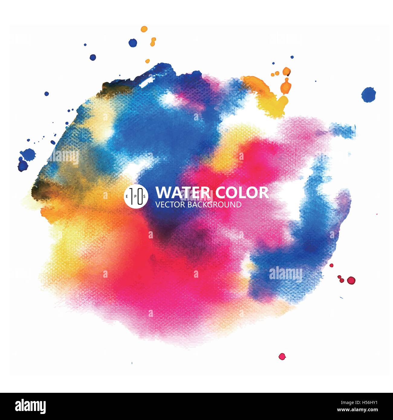 Vector watercolor painting background Stock Vector Image & Art - Alamy