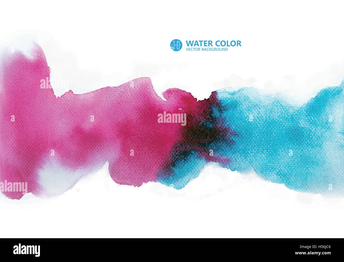 Vector watercolor painting background Stock Vector Image & Art - Alamy