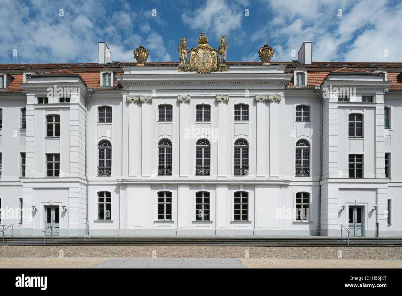 Main Building of the University of Greifswald, 1750, classical facade ...