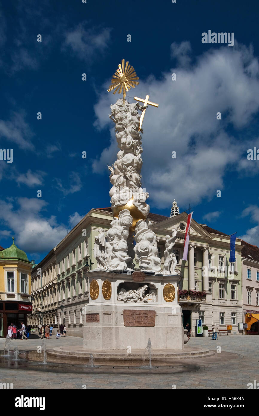 Plague column in austria hi-res stock photography and images - Alamy