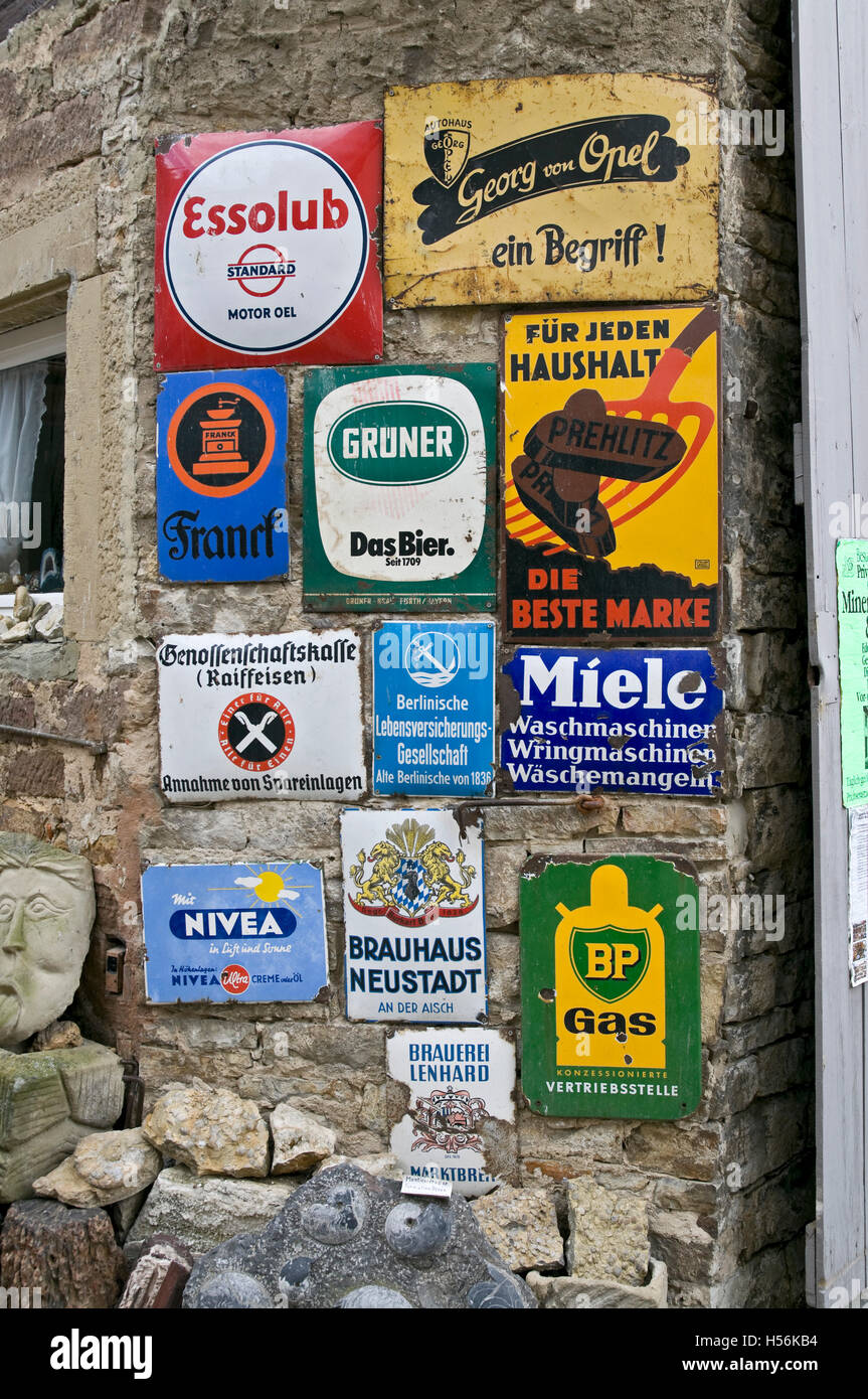 Old Advertising Signs High Resolution Stock Photography and Images - Alamy