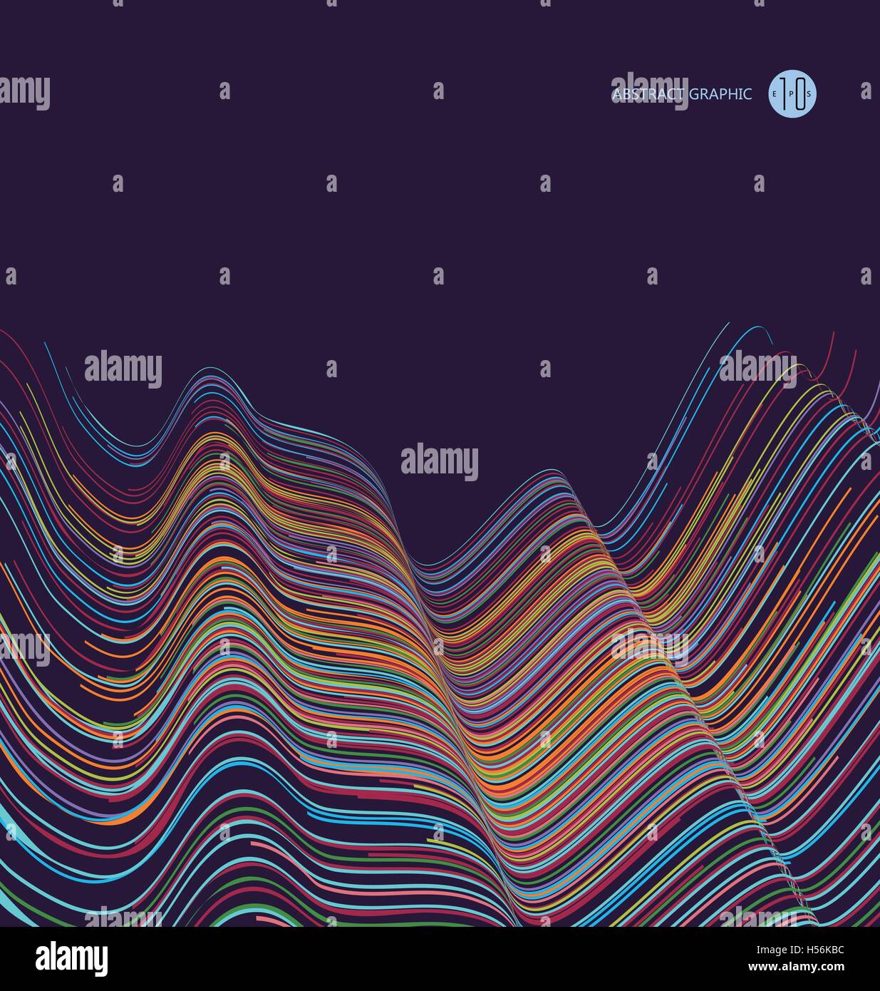 Abstract graphics, Technological sense vector illustration Stock Vector ...