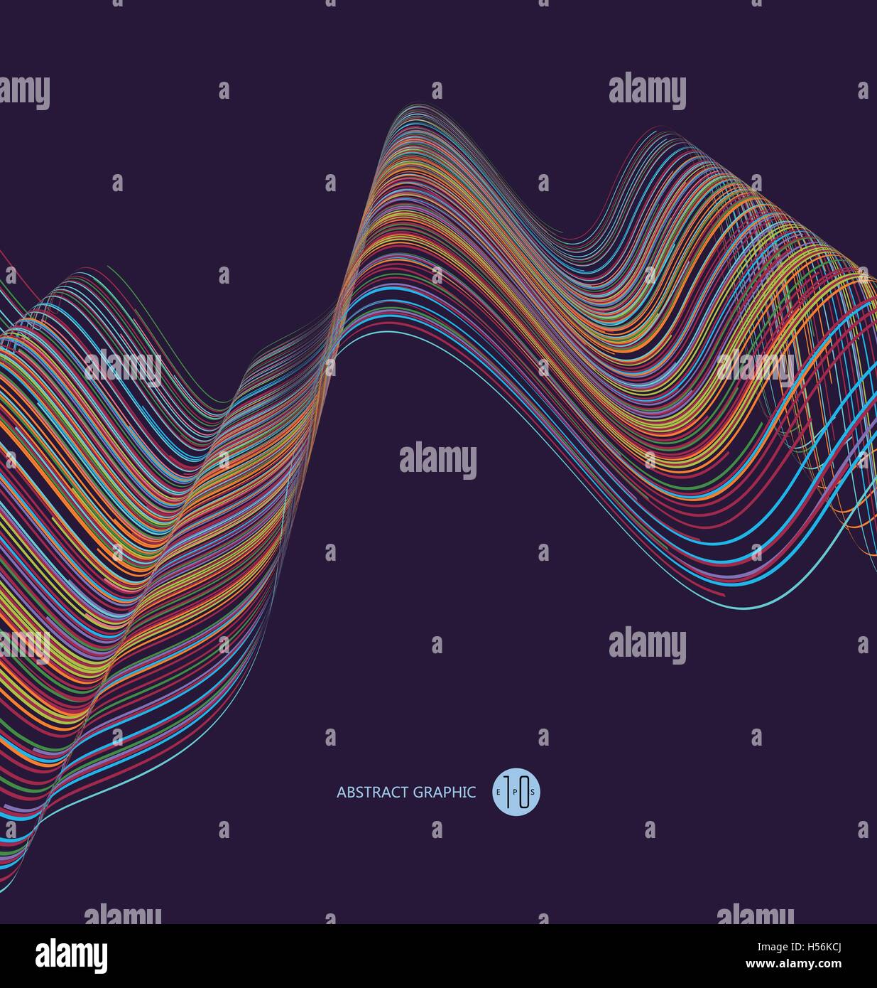 Abstract graphics, Technological sense vector illustration Stock Vector ...