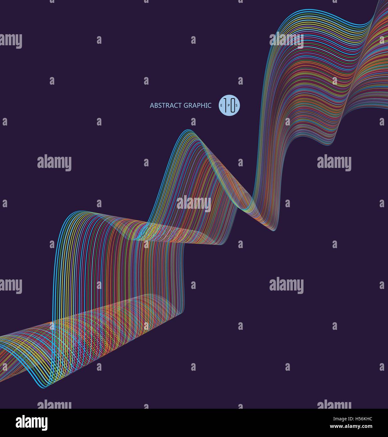 Abstract graphics, Technological sense vector illustration Stock Vector ...