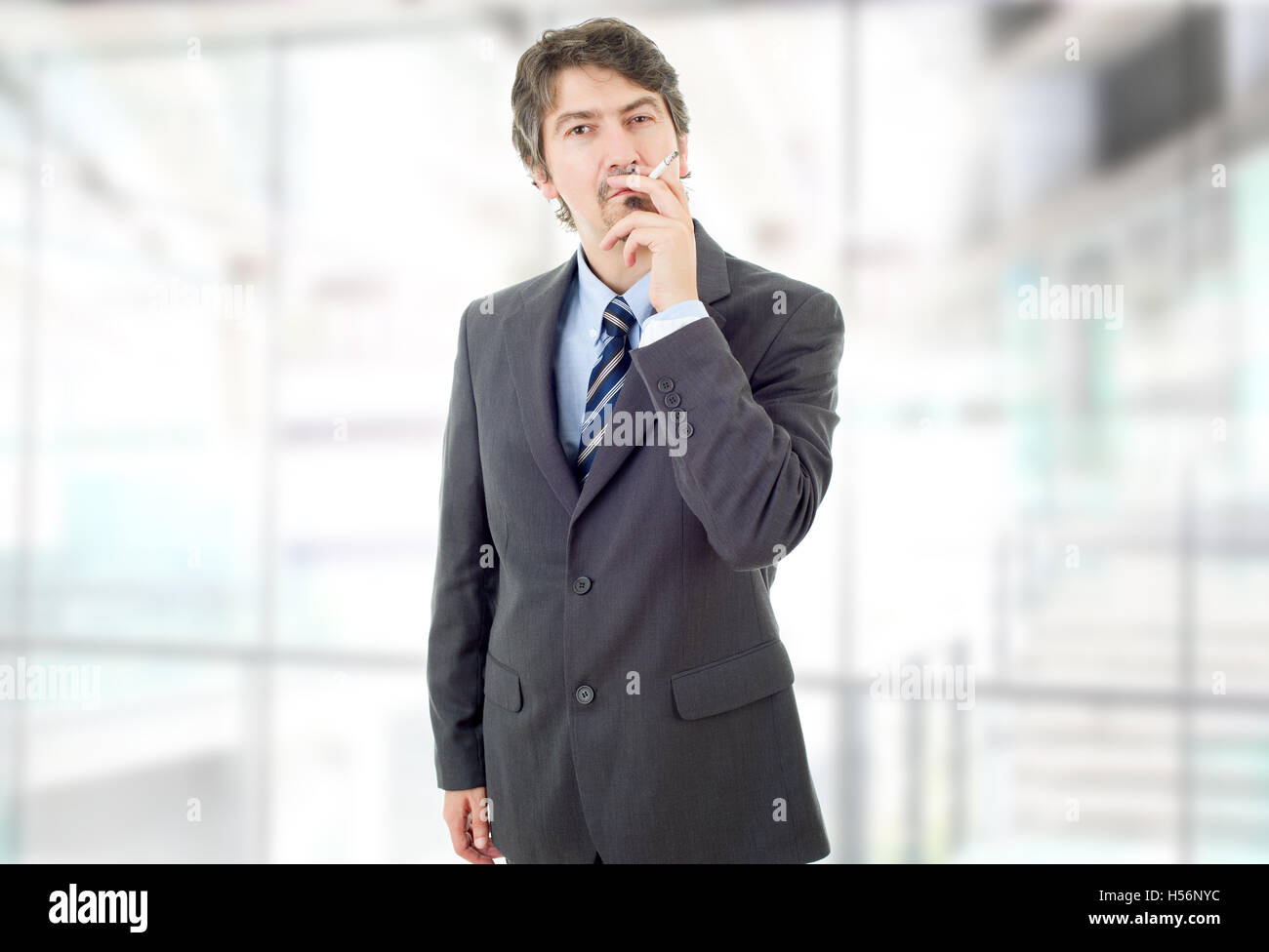 Office smoker hi-res stock photography and images - Alamy