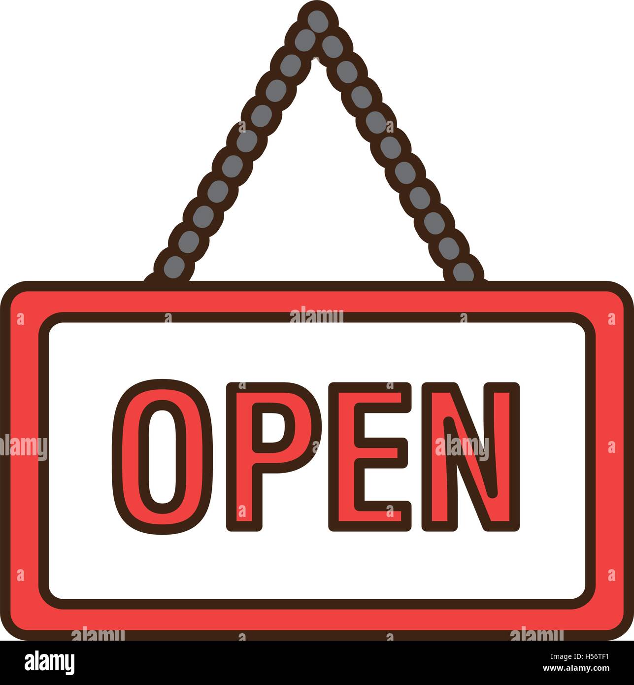 open store label isolated icon Stock Vector Image & Art - Alamy