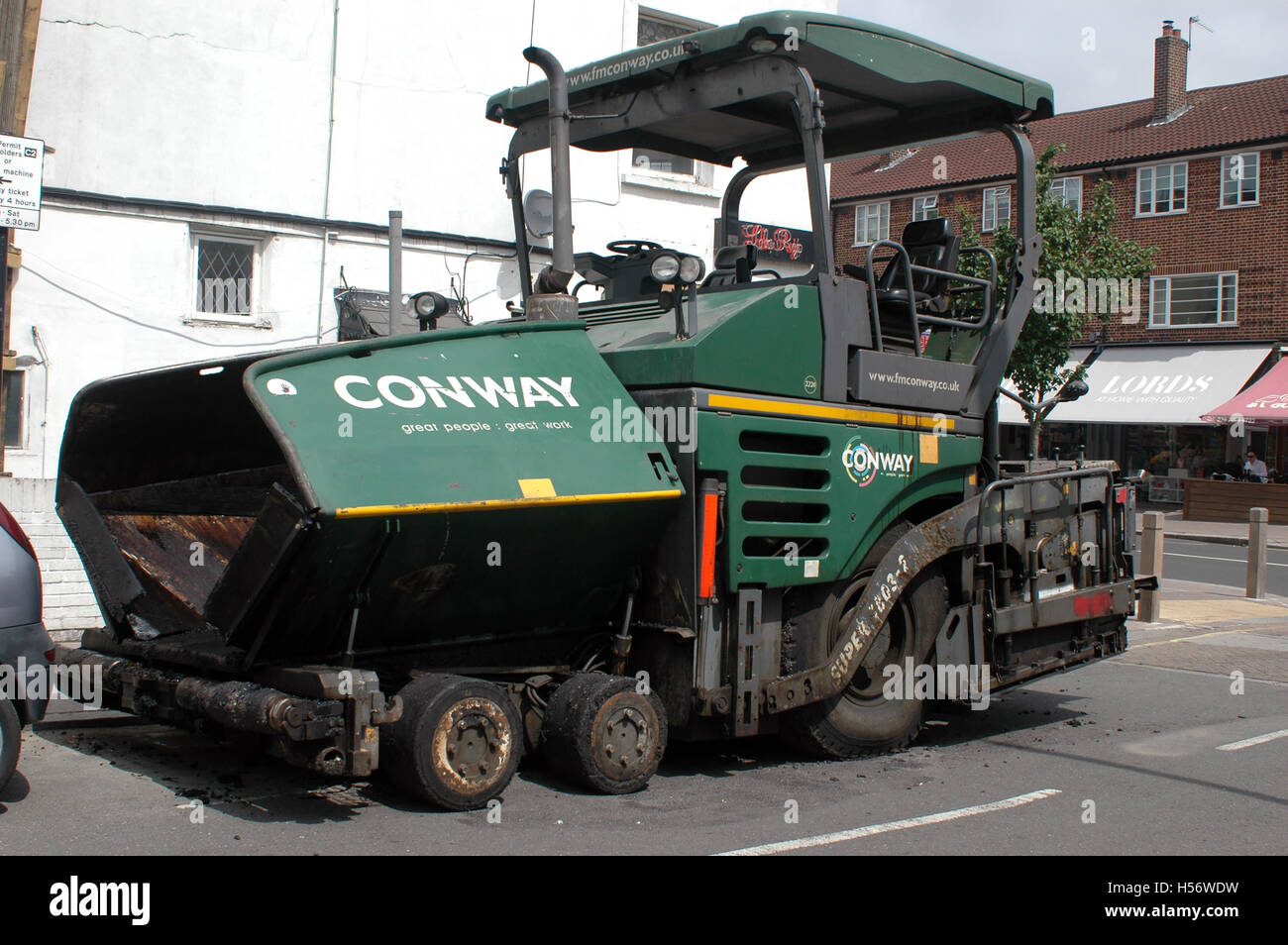 Road surfacing equipment hi-res stock photography and images - Alamy