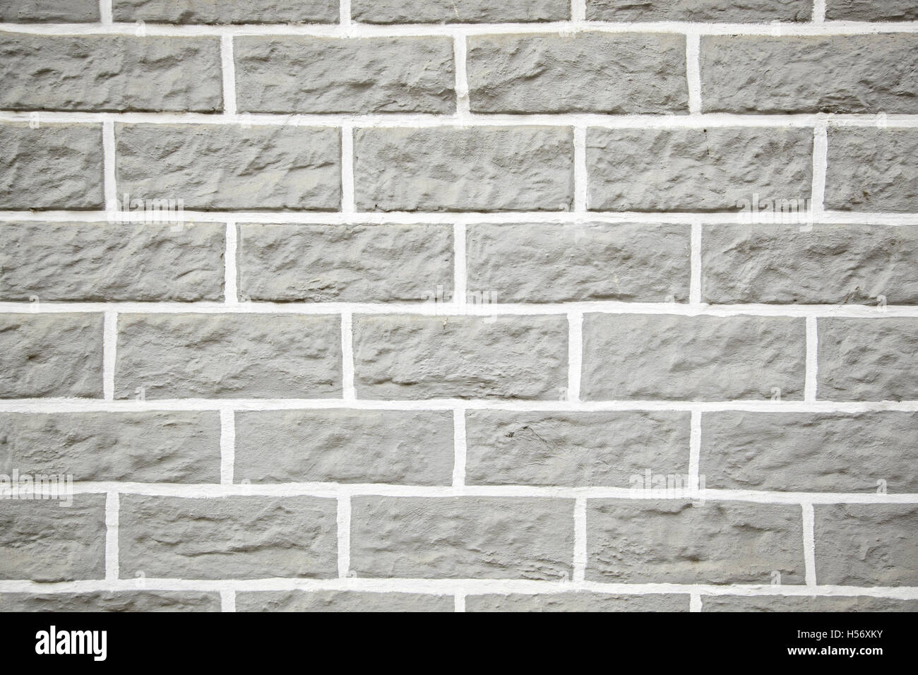 Gray brick wall, detail of a brick wall painted, architecture Stock ...