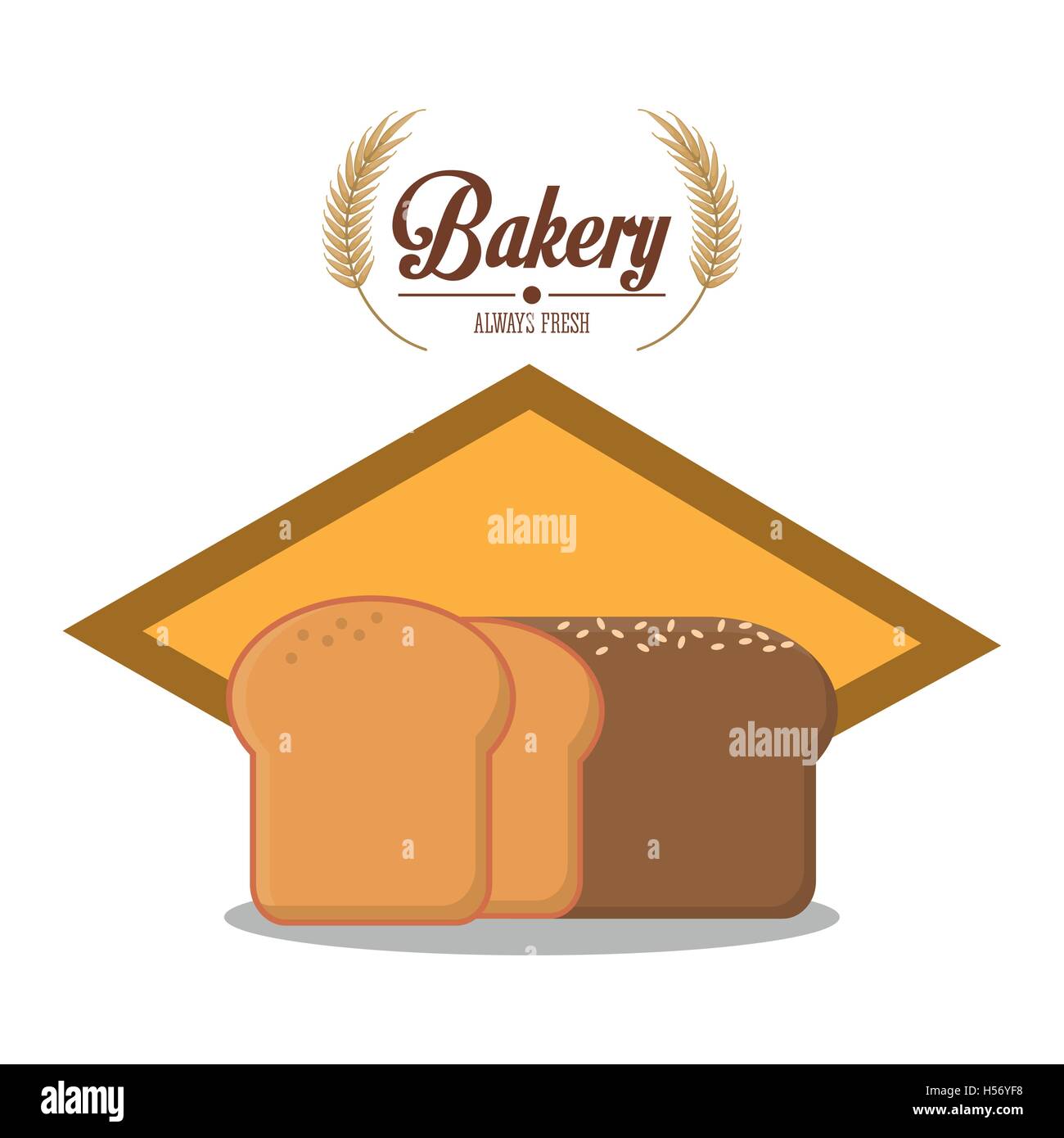 Bread of bakery design Stock Vector Image & Art - Alamy