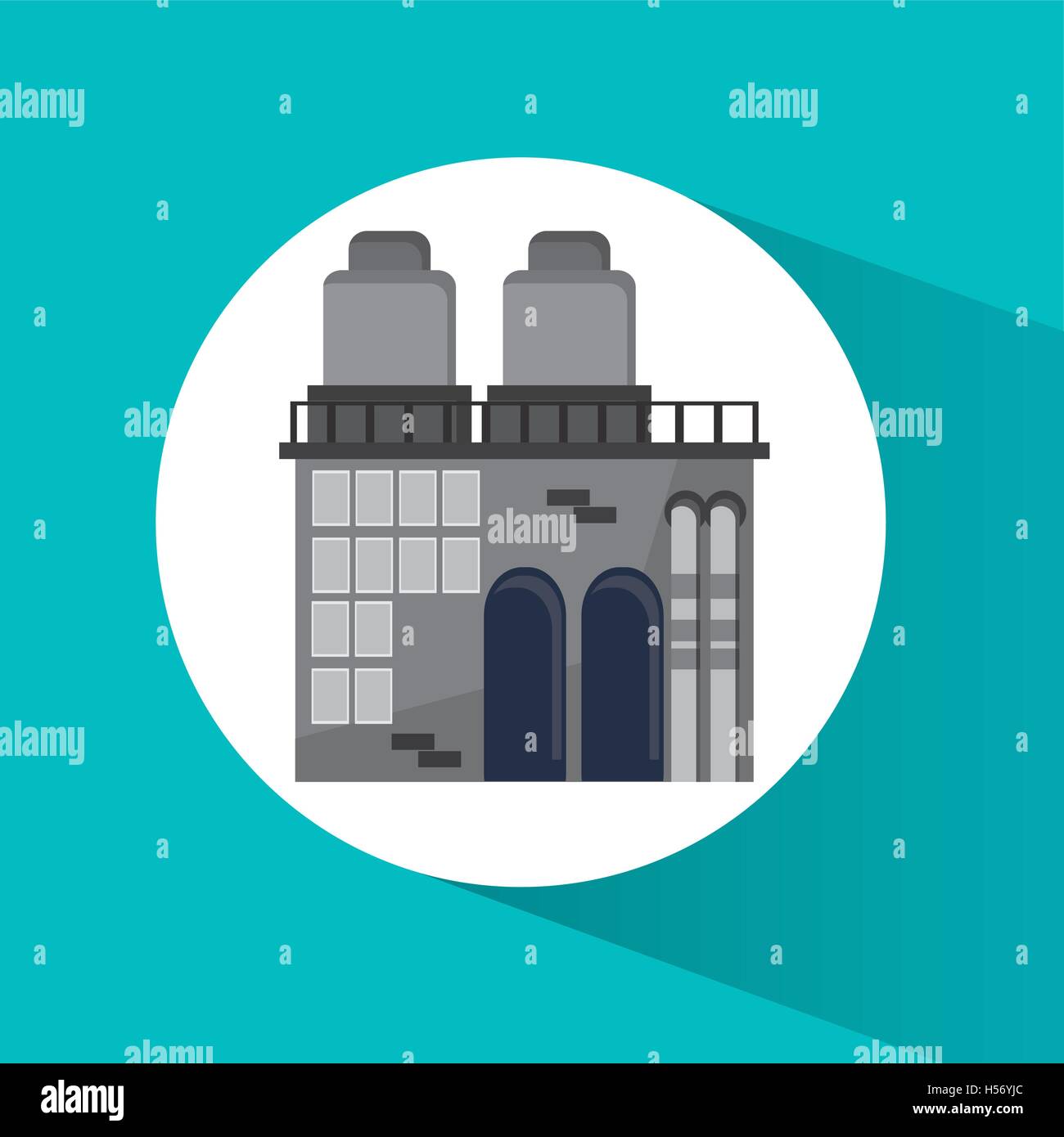 Plant factory building design Stock Vector Image & Art - Alamy