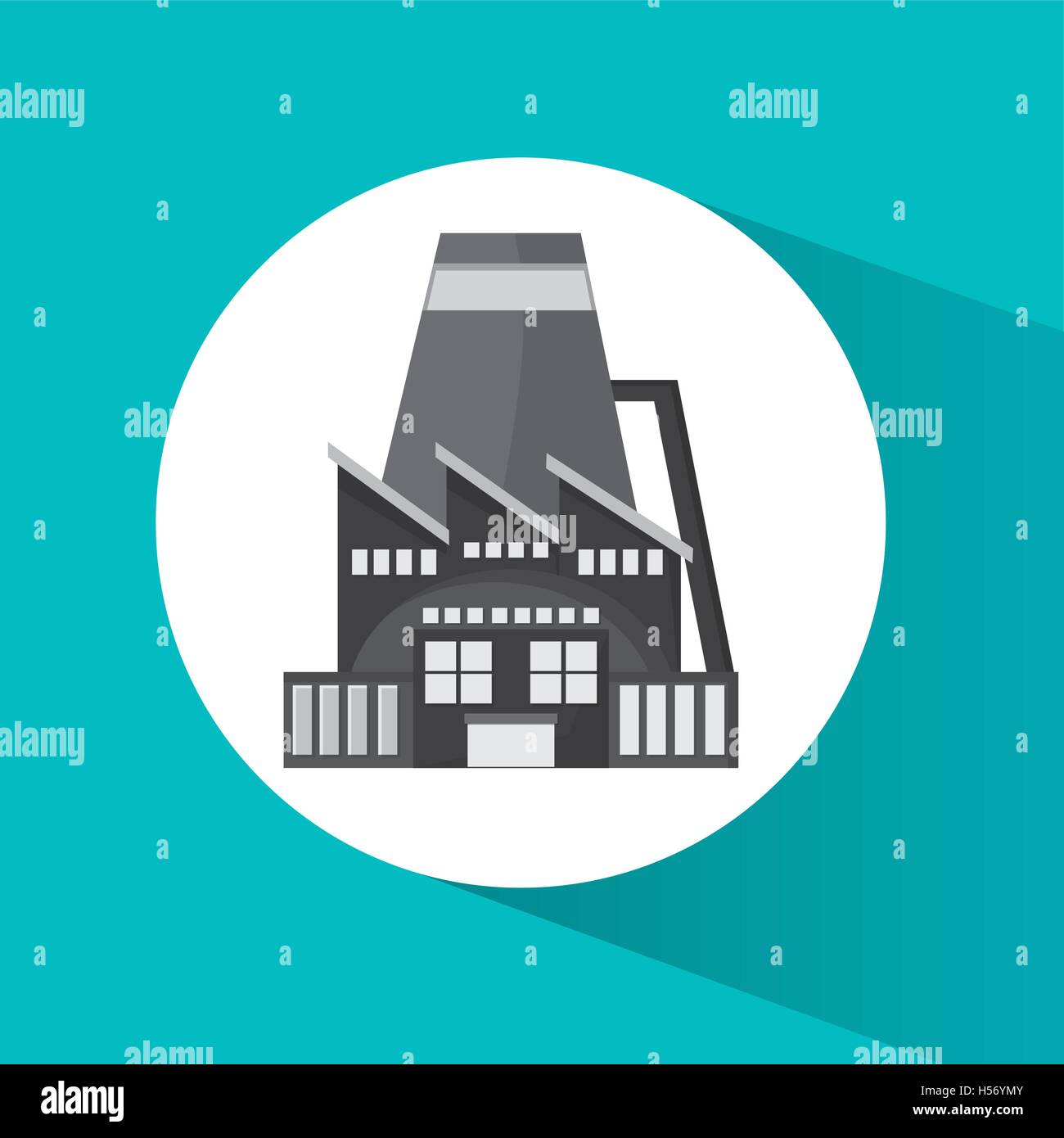 Plant factory building design Stock Vector Image & Art - Alamy