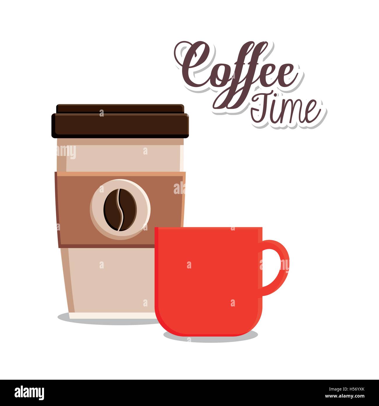 Mug of Coffee shop design Stock Vector Image & Art - Alamy