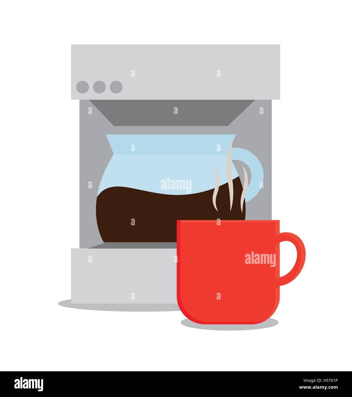 Coffee machine and mug design Stock Vector Image & Art - Alamy