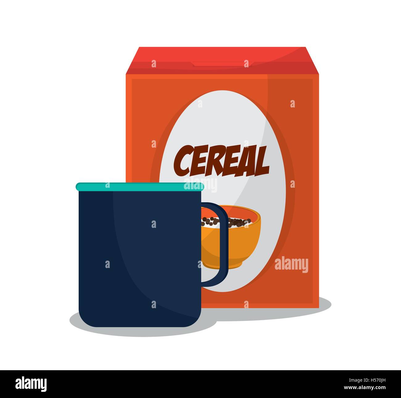 Cereal and breakfast design Stock Vector Image & Art - Alamy