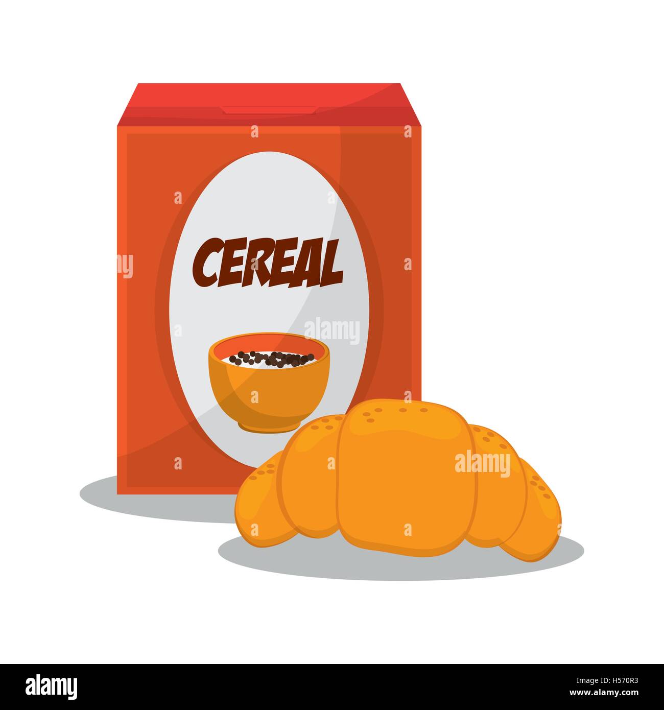 Cereal and breakfast design Stock Vector Image & Art - Alamy
