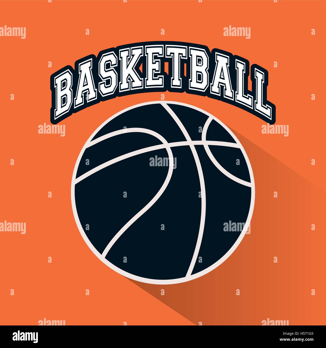 Ball of Basketball sport design Stock Vector Image & Art - Alamy