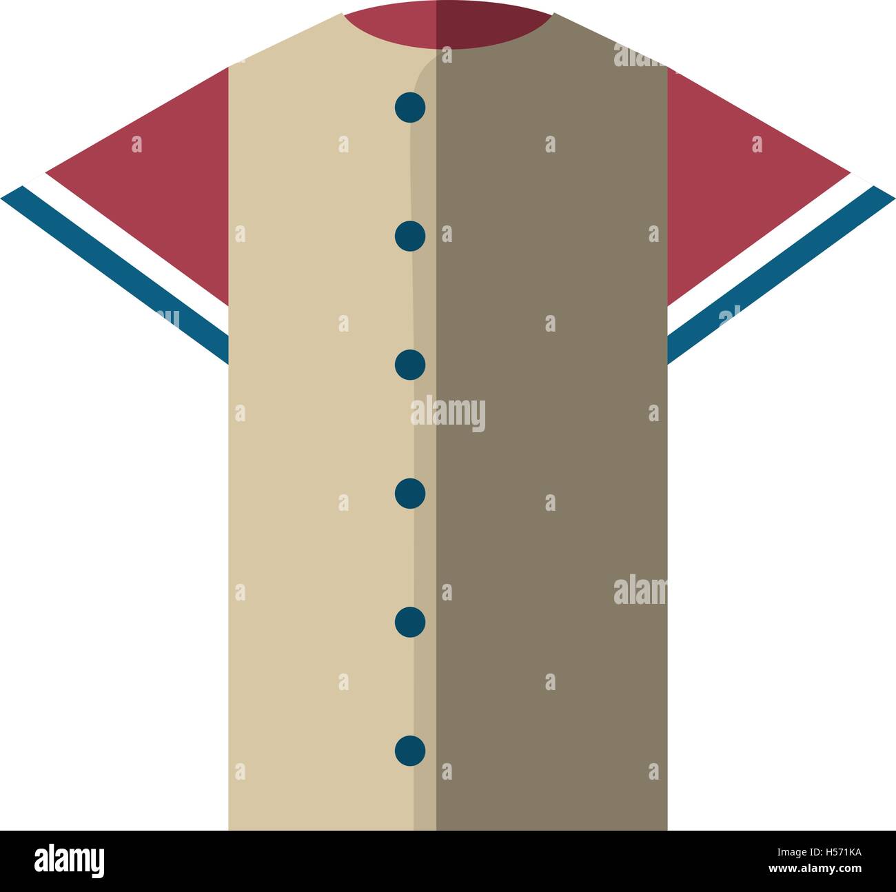 shirt uniform baseball team icon Stock Vector Image & Art - Alamy