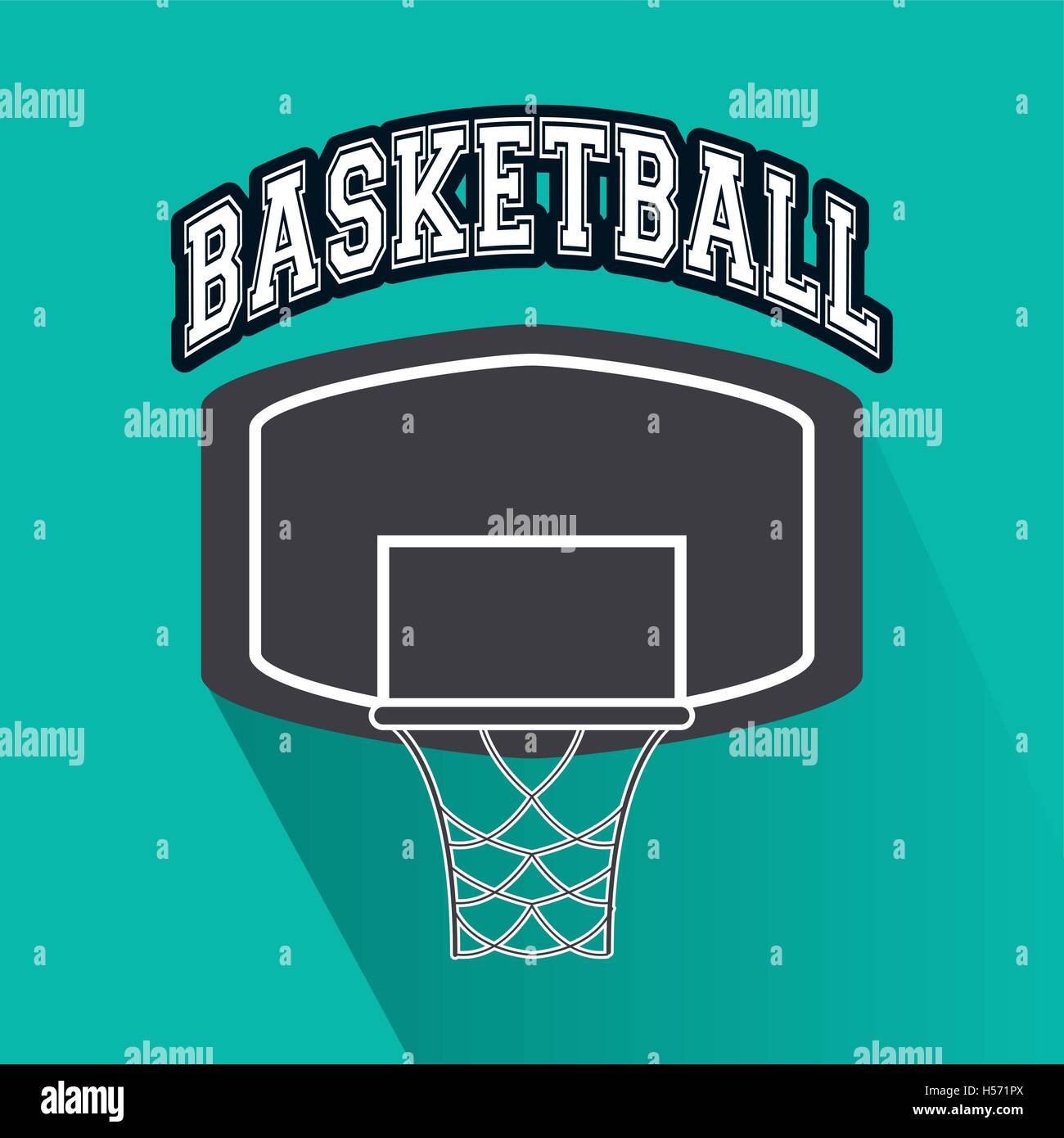 Basket of Basketball sport design Stock Vector Image & Art - Alamy