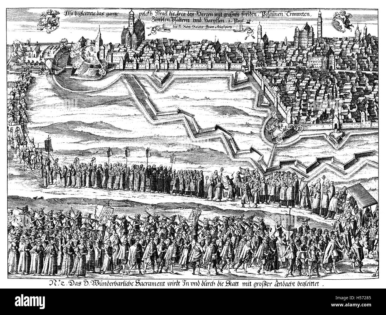 17th century architecture drawing Black and White Stock Photos & Images ...