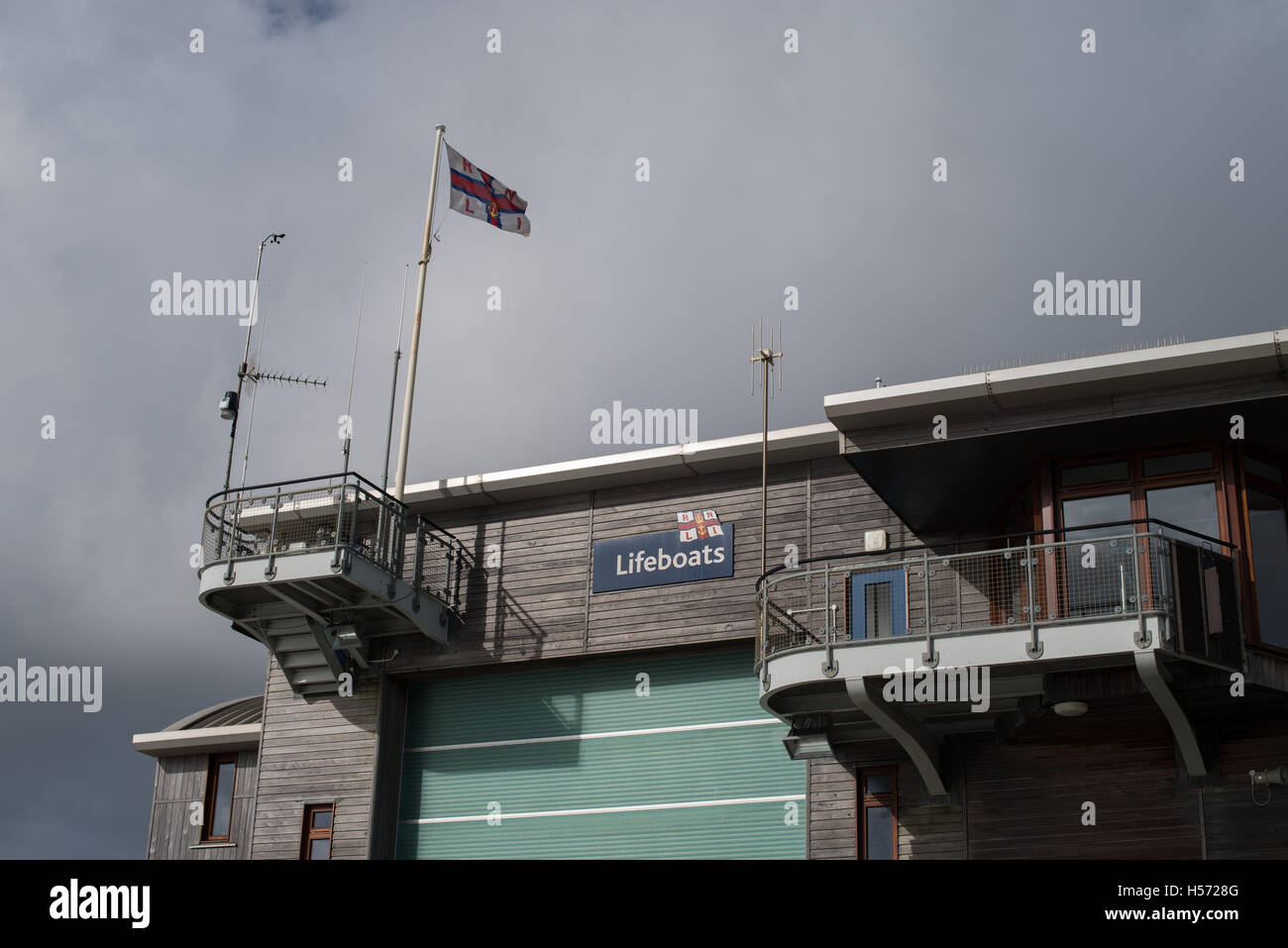 The Shoreham RNLI Lifeboat Station in Shoreham, West Sussex, England ...