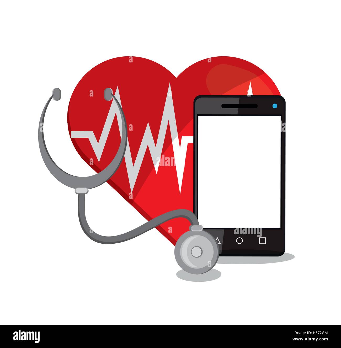 Smartphone and medical care design Stock Vector Image & Art - Alamy