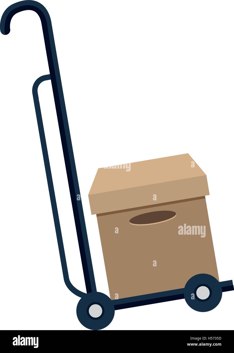 cart delivery service icon Stock Vector Image & Art - Alamy
