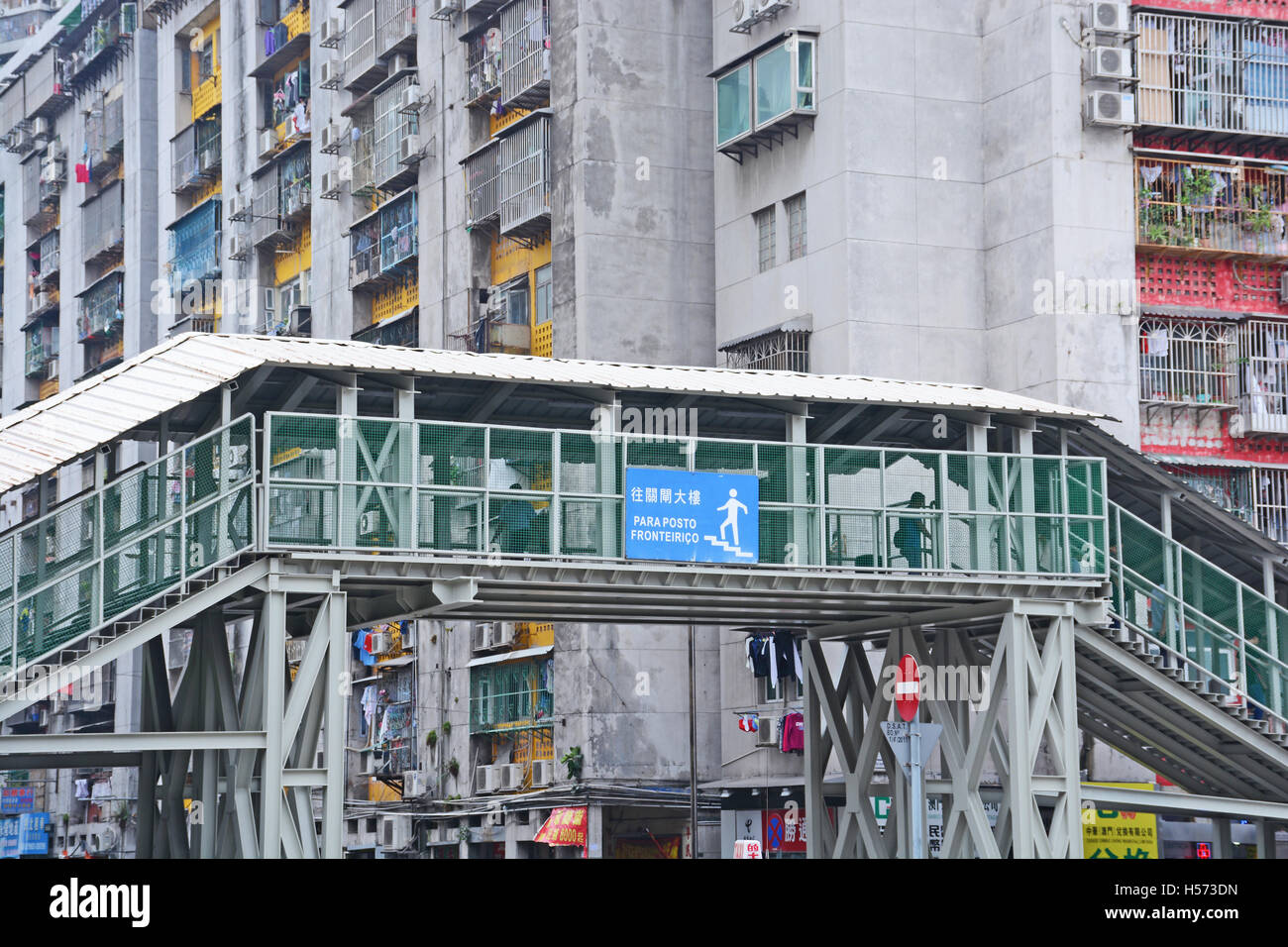 street scene Macau Stock Photo - Alamy