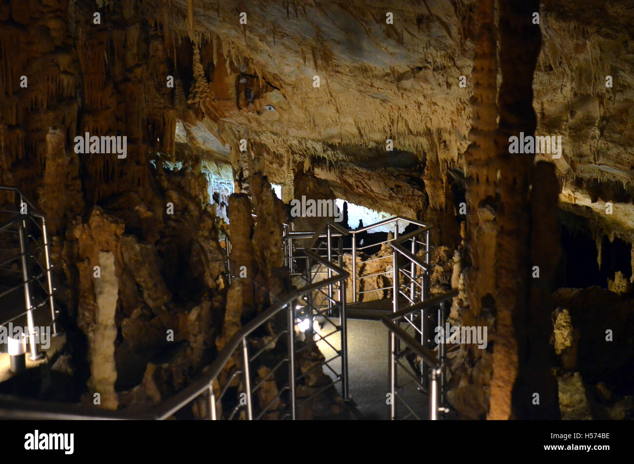 caves and mines around Greece Stock Photo - Alamy