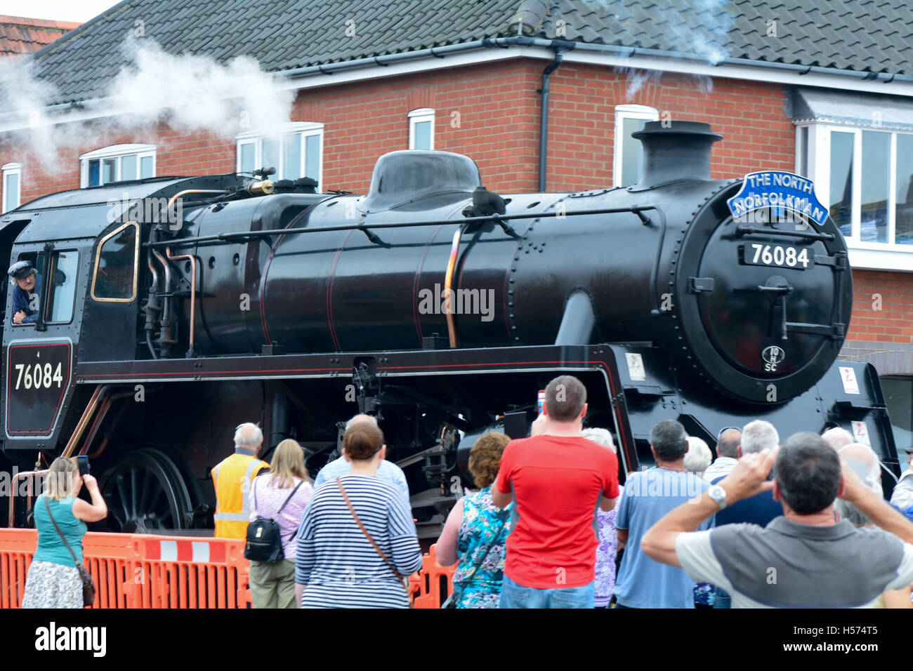 Crowd Watching Steam Train High Resolution Stock Photography and Images ...