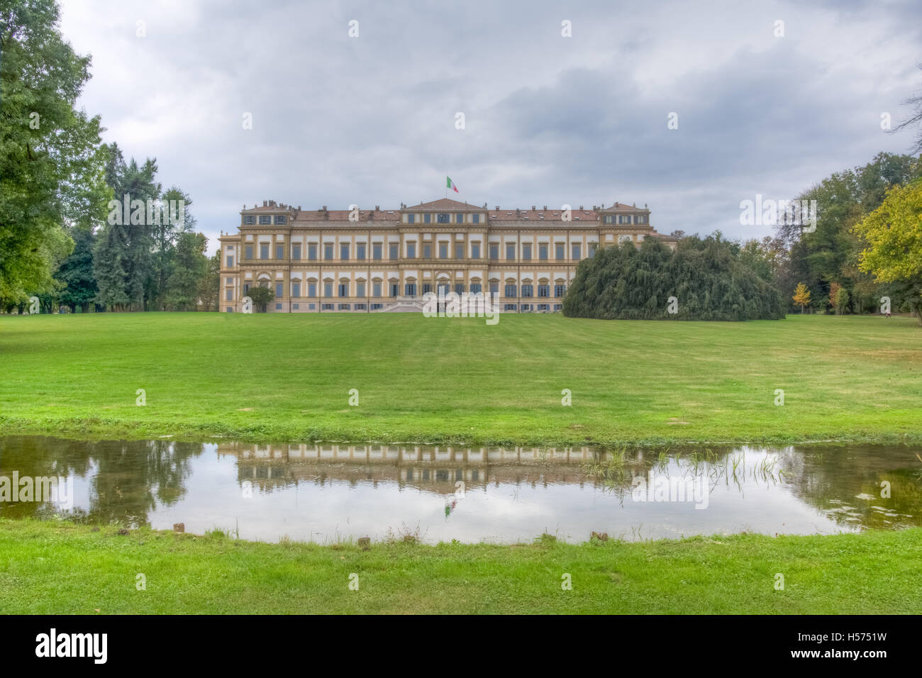 Monza Park (Parco di Monza) a large walled park in Monza, Lombardy ...