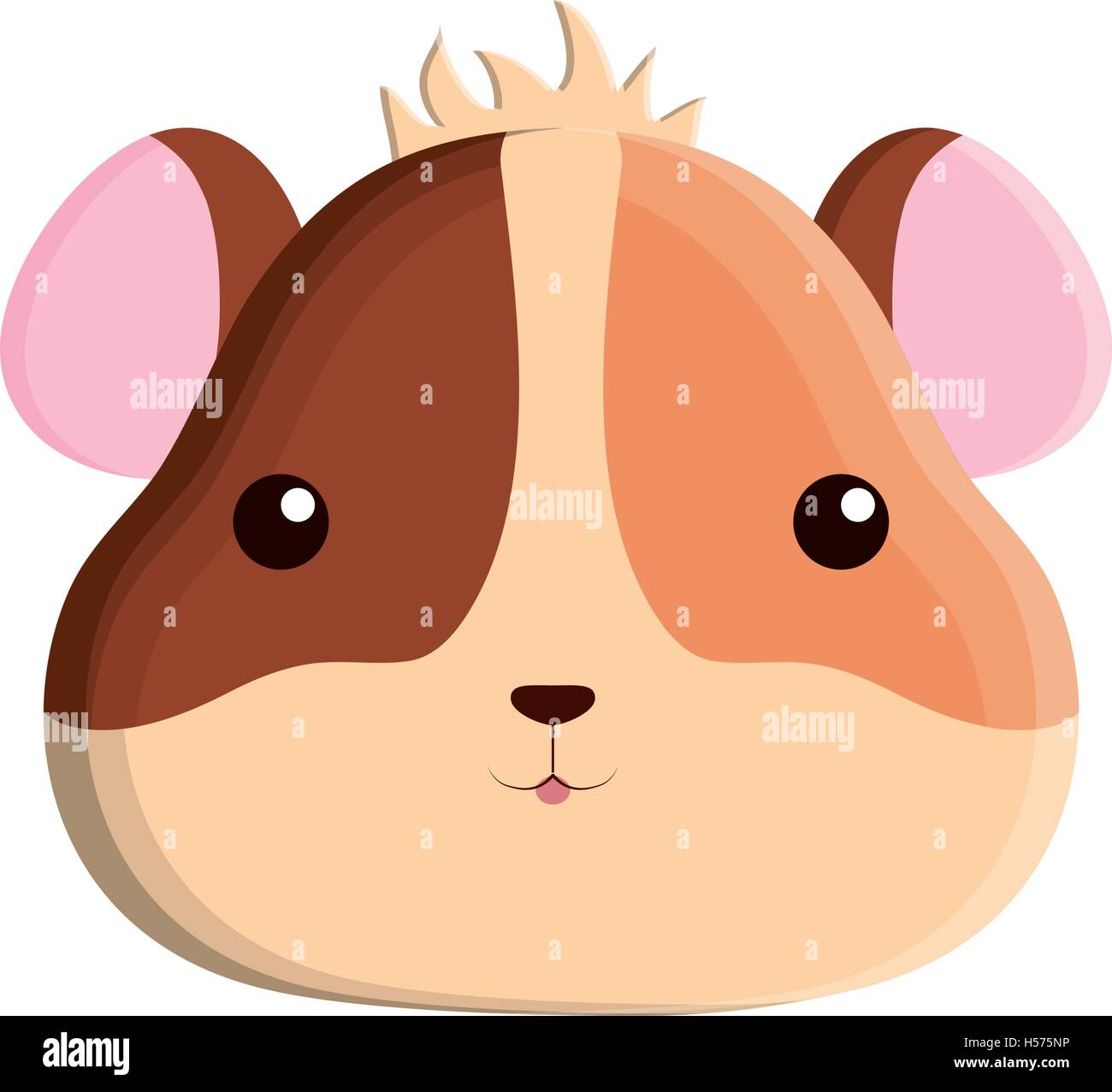 cute hamster isolated icon Stock Vector Image & Art - Alamy