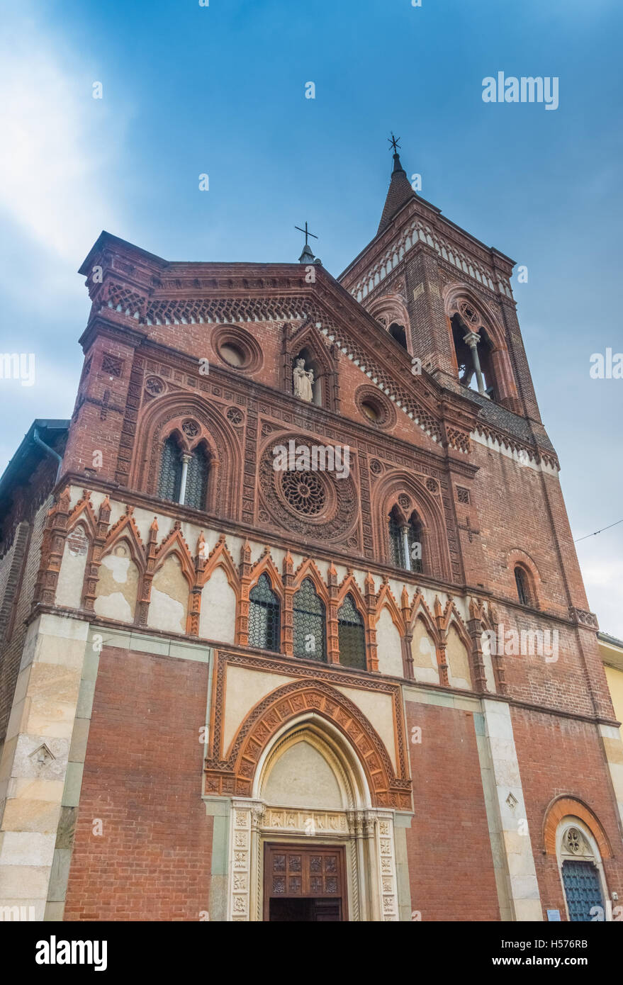 Santa Maria in Strada church, Monza, Lombardy, Northern Italy Stock ...