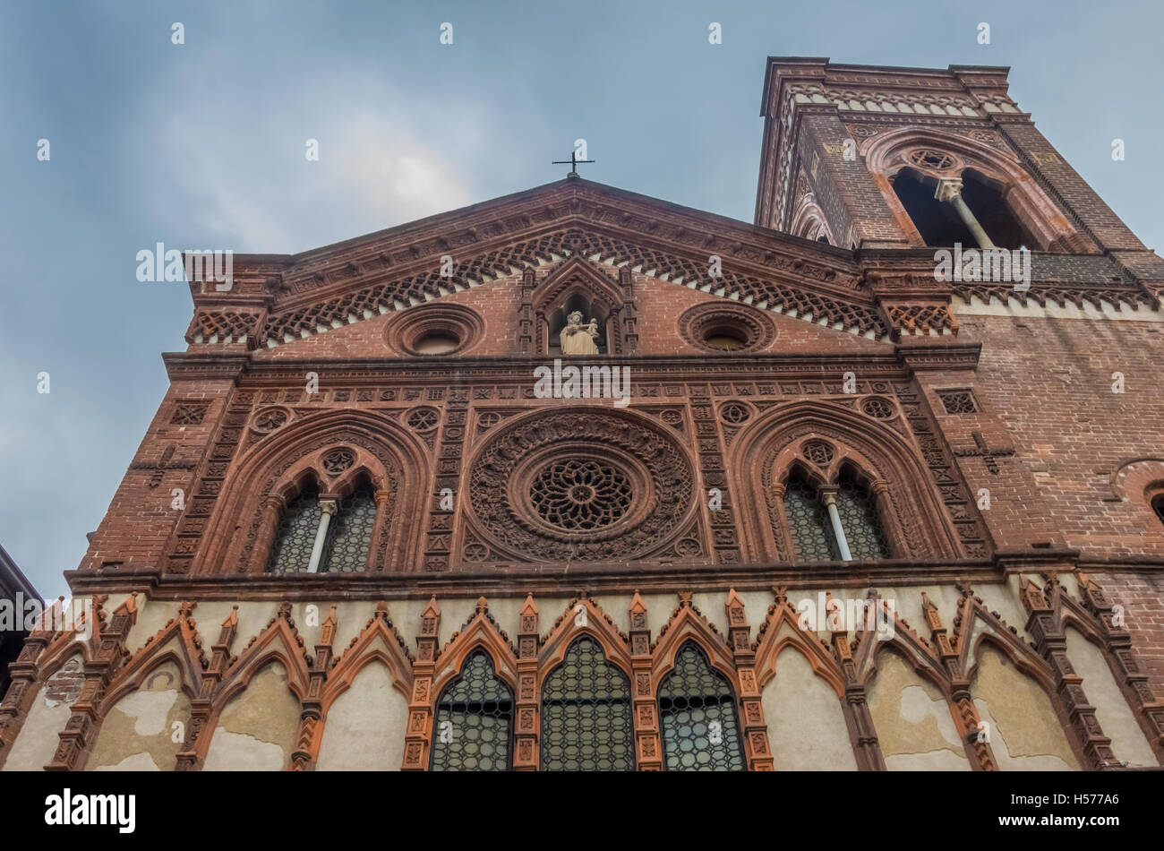 The Basilica of Sant'Ambrogio, Milan, Lombardy, Northern Italy Stock ...