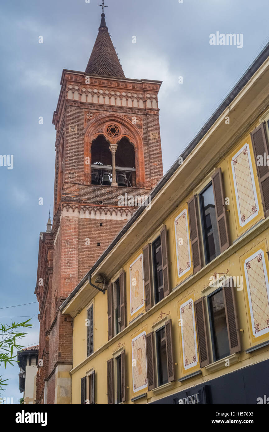 Santa Maria in Strada church, Monza, Lombardy, Northern Italy Stock ...